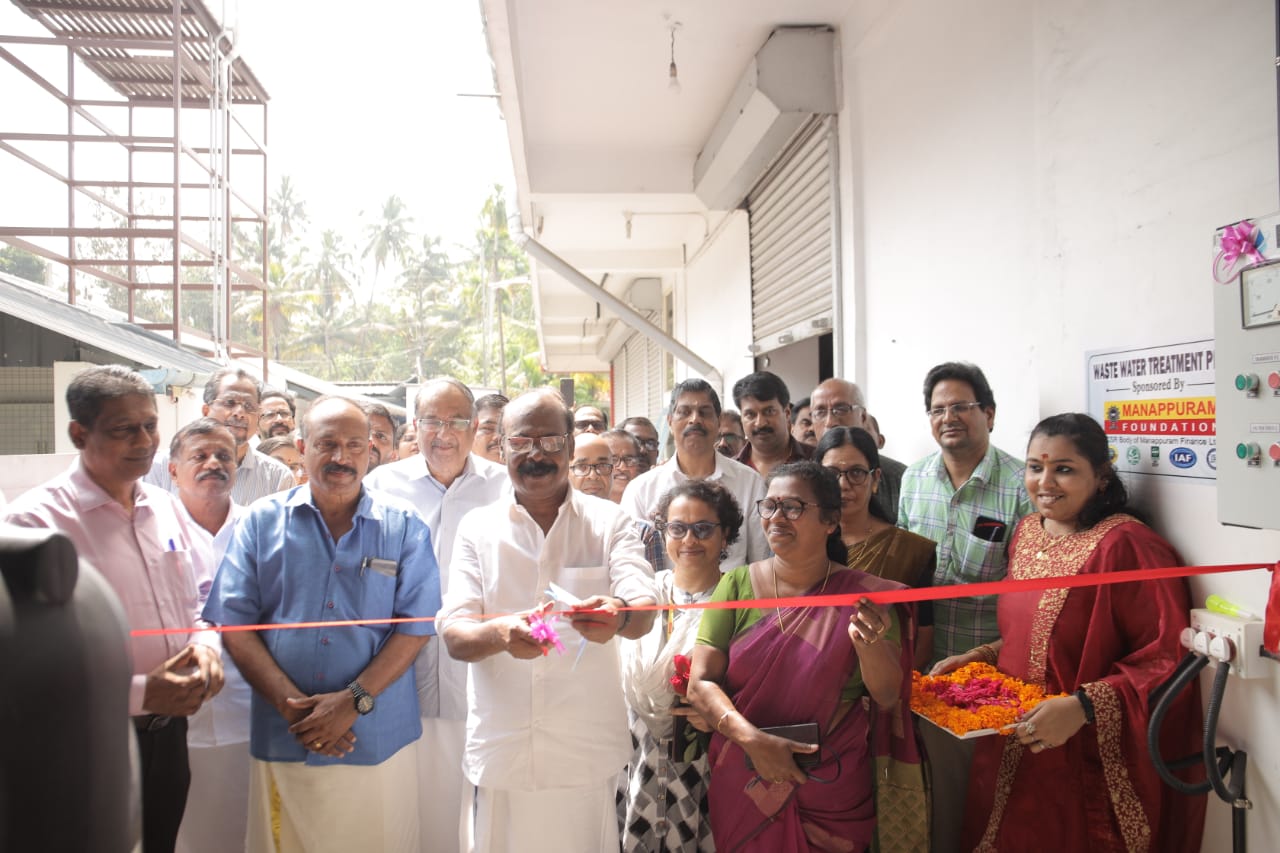 Donated water treatment plant to Peringottukara Association of Dialysis ...